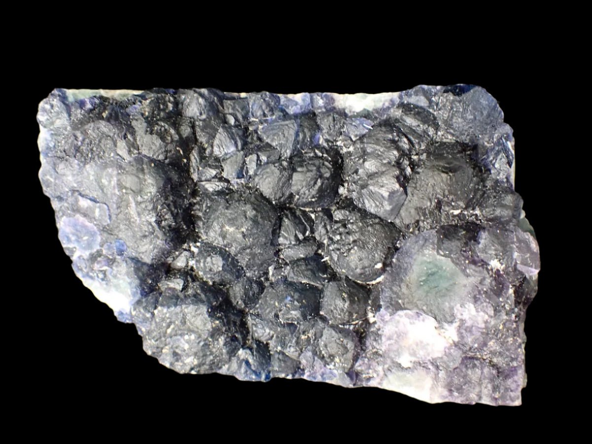 Botryoidal Blueberry Fluorite with Zoning – Huanggang Mine, Inner Mong ...