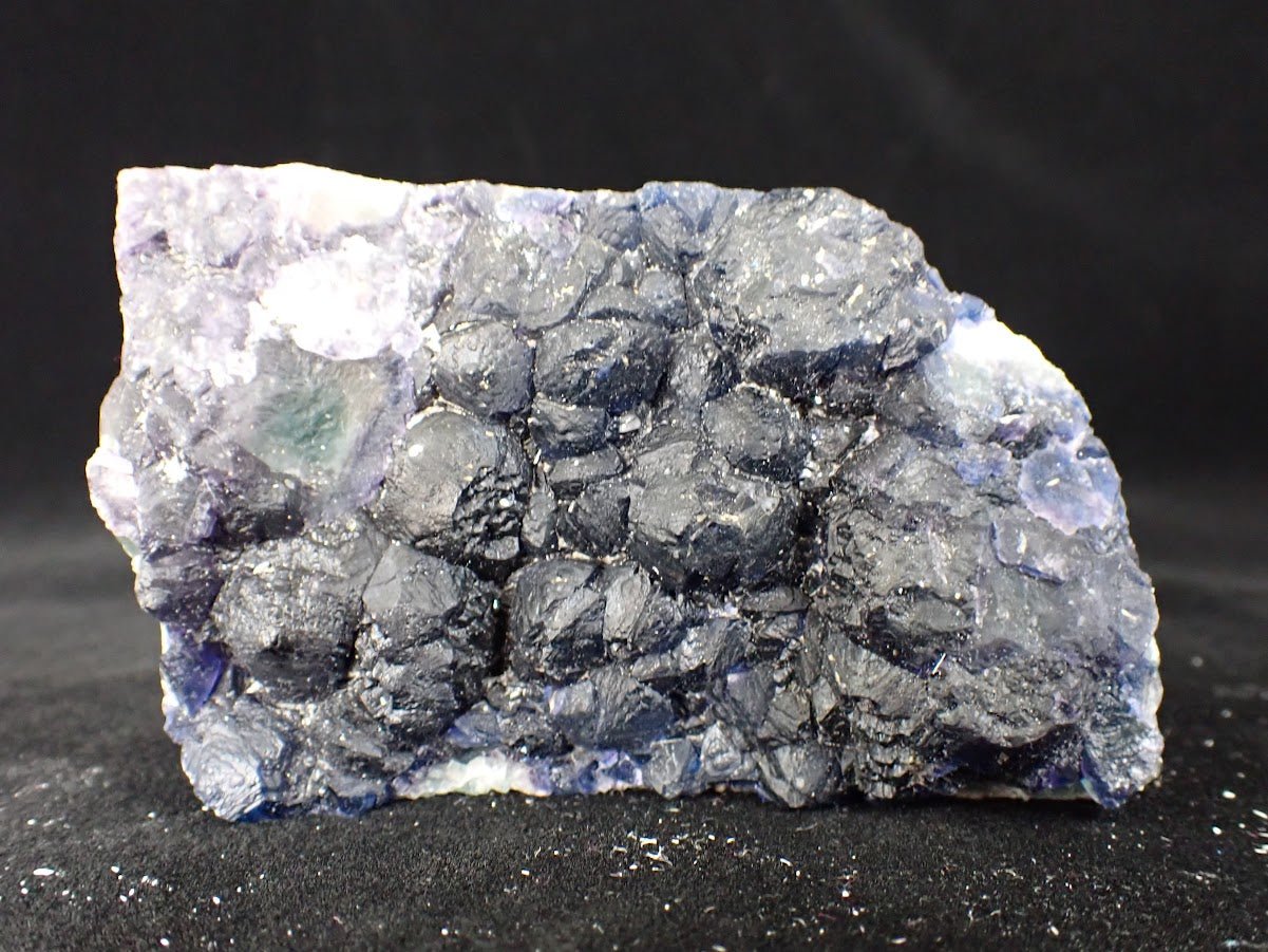 Botryoidal Blueberry Fluorite with Zoning – Huanggang Mine, Inner Mong ...